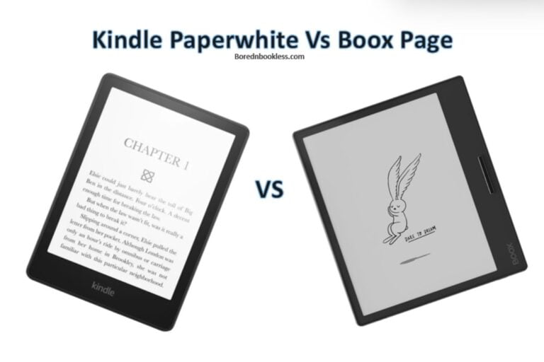 Kindle Paperwhite Vs Boox Page BorednBookless